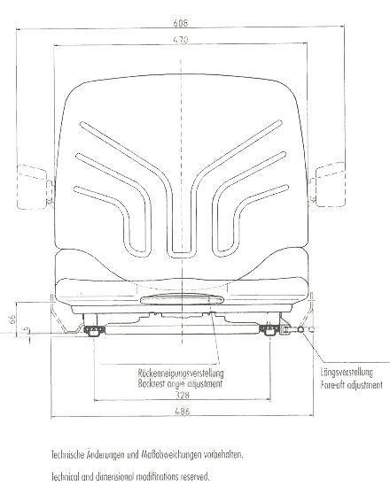 Grammer MSG12 Seat. Grammer Seating UK