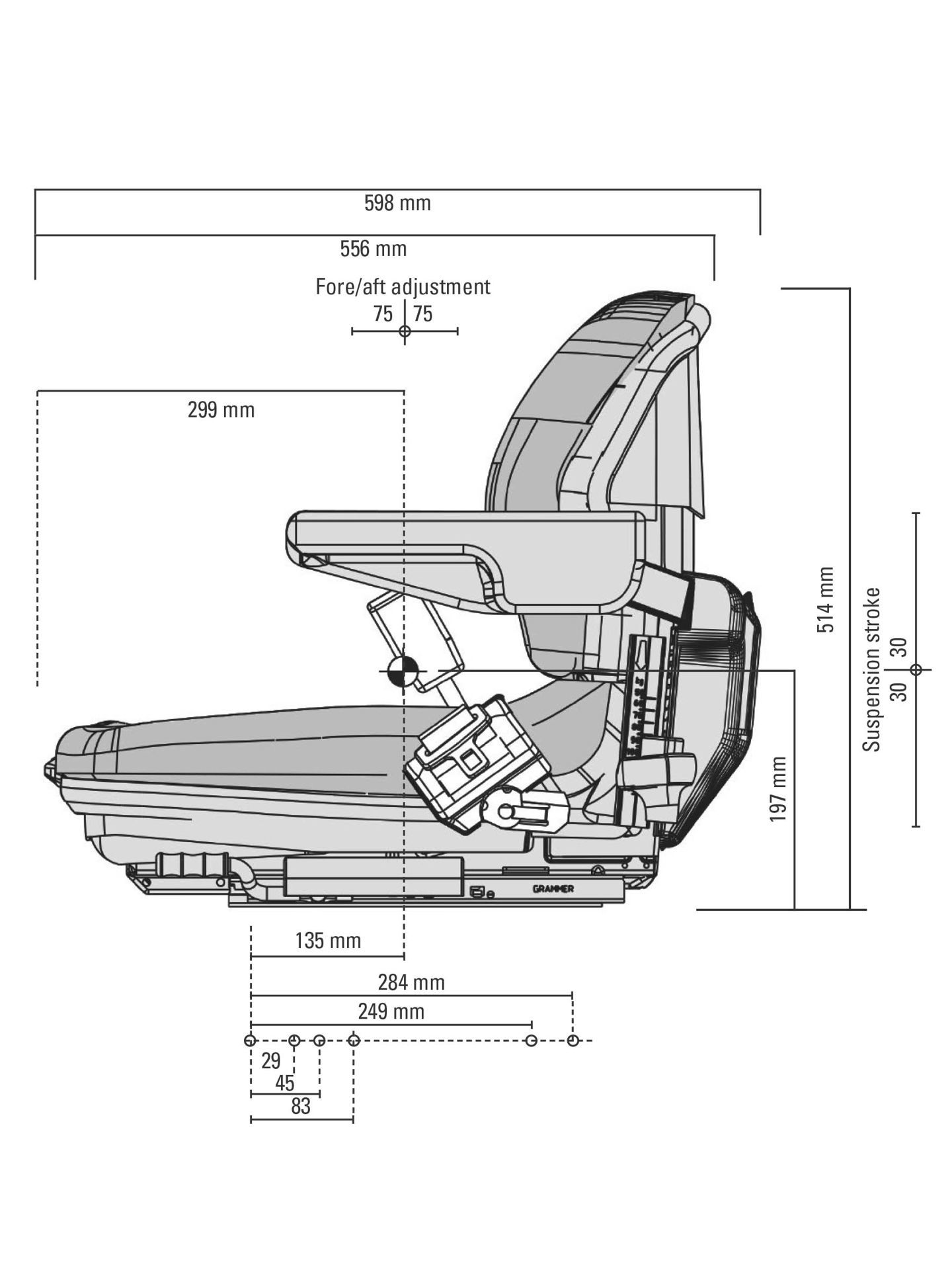 Grammer MSG20 Seat. Grammer Seating UK
