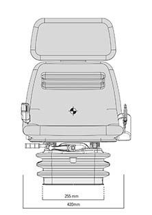 Grammer Compacto Basic XS Seat. Grammer Seating UK